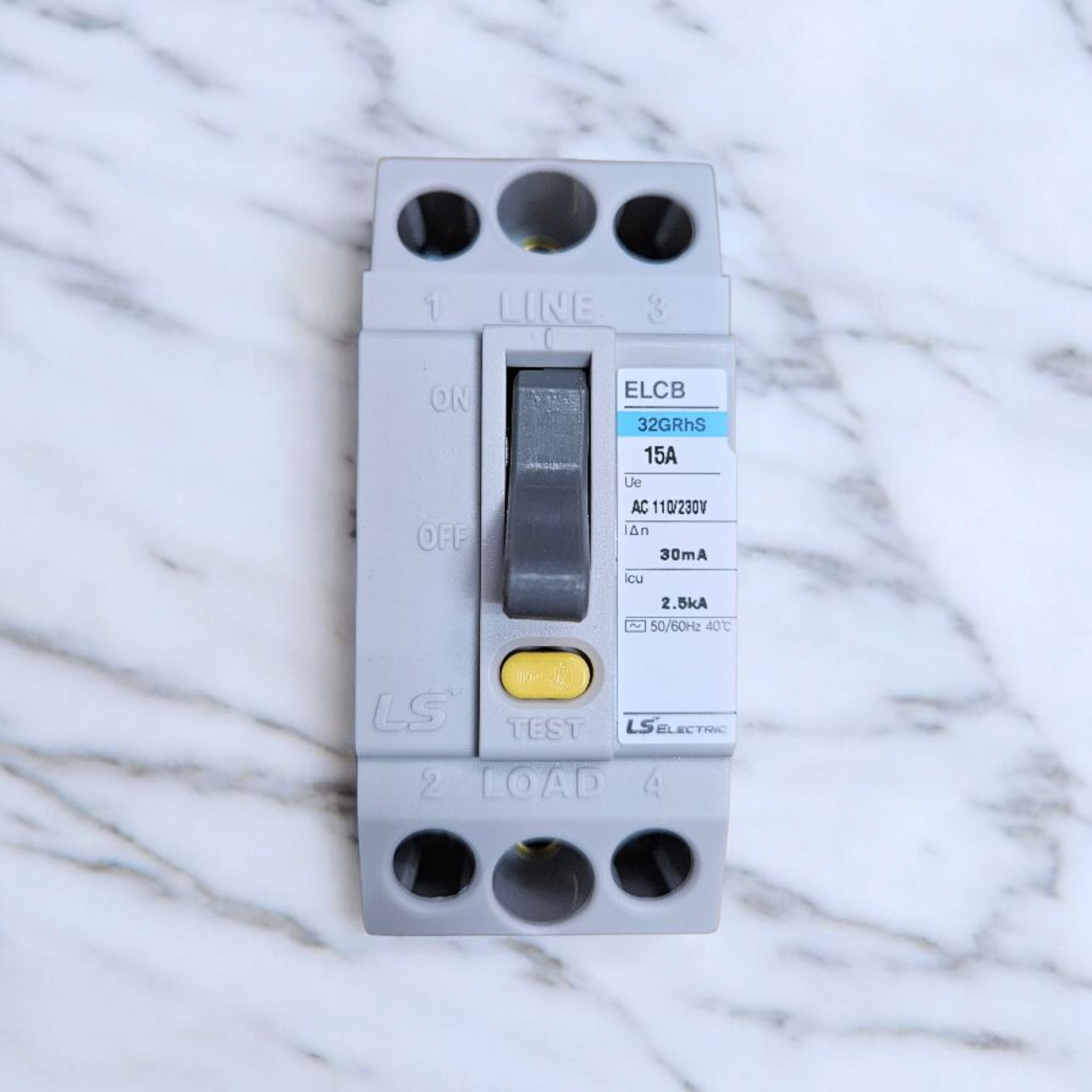 LS Electric 32GRhS 15A 30mA Trip ELCB – Chan Swee Lean Electrical Trading Co